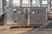 China Uniform Heating Vacuum Tray Dryer Design with Lowered Boiling Point Drying for sale