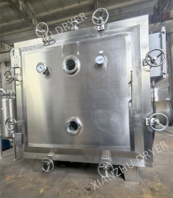 China Uniform Heating Vacuum Tray Dryer Design with Lowered Boiling Point Drying for sale