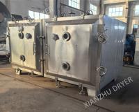 China Steam Thermal Oil Hot Water Heated Vacuum Tray Dryer For Flexible Heat Supply for sale