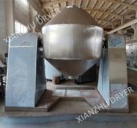 China Pesticide Powder Vacuum Dryer Machine Double Cone Rotary Drying Machine for sale