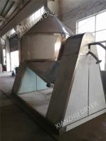 China Pesticide Powder Vacuum Dryer Machine Double Cone Rotary Drying Machine for sale