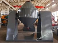 China Industrial Double Cone Rotary Vacuum Dryer Machine For Seasoning Powder for sale