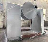 China Flour Powder Laboratory Equipment Grain Double Cone Rotary Vacuum Dryer for sale