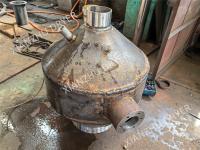 China Milk Powder Rotary Double Cone Vacuum Dryer For Food Drying Production for sale