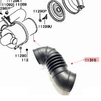 China MD106179 is applicable to the air pipes of Mitsubishi pickup truck L200 K34T with engine from 1986 to 2001. for sale