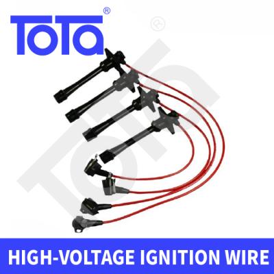 China Automotive accessories are suitable for the ignition wires of Toyota 8A vehicles, model 90919-22327, including high-voltage distributor wires and spark plugs. for sale