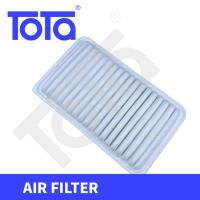 China 17801-20040 is applicable to the white non-woven fabric air filter for Toyota vehicles. Air filter 1780120040 for sale