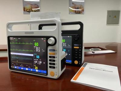 China Medical Hospital Patient Monitor Multiparameter With 12.1 Inch TFT LCD Screen for sale