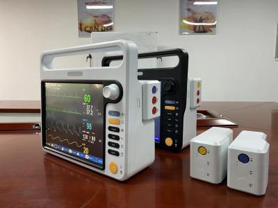 China Multi Language Cardiac Monitoring Machine With ECG NIBP SPO2 2Temp PR HR for sale