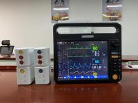 China Hospital Vital Sign Monitor Machine Multi Parameter With CMS Touch for sale