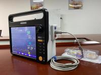 China Hospital Vital Sign Monitor Machine Multi Parameter With CMS Touch for sale