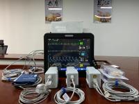 China 15 Inch Modular Patient Monitor Multi Parameter With Touch Screen for sale