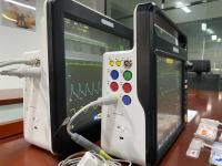 China Medical Veterinary Multiparameter Monitor Portable For Cats Dog Animal Monitoring for sale