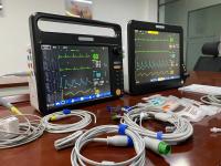 China Fanless Veterinary Multiparameter Monitor For Hospital Emergency for sale