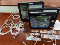 China Fanless Veterinary Multiparameter Monitor For Hospital Emergency for sale