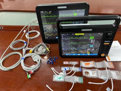 China Fanless Veterinary Multiparameter Monitor For Hospital Emergency for sale