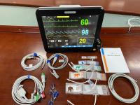 China Surgical Heart Rate Monitor Veterinary Use 15 Inch With ECG NIBP SPO2 for sale