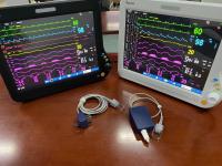 China Anesthesia Monitor ICU Cardiac Monitor Portable Patient Monitor Multi Parameter for sale