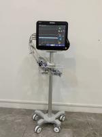 China 800-1020mm Cardiac Patient Monitor Trolley with 3 Inch Silent Wheels for sale