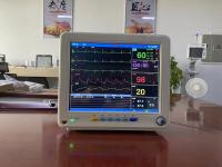 China TFT LCD Medical Electronic Vital Signs Monitor With ECG SPO2 NIBP And Temp Measurement for sale