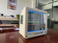 China Lightweight Hospital Patient Vital Signs Monitors With ECG SPO2 NIBP Temp Measurement for sale