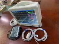 China Off White Color Portable Vital Signs Monitor With ECG SPO2 NIBP And Temp Measurement for sale