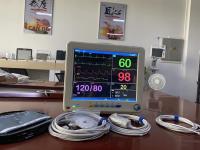 China Portable Medical Monitoring Devices With 12.1 Inch TFT LCD Screen Vital Signs Monitors for sale