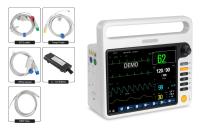 China 12.1 inch multi parameter cardiac patient monitors with HL7 compatible function, OEM/SKD accepted for sale