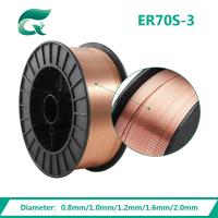 China ER70S-3 Carbon Steel MIG Welding Wire 0.8mm-2.0mm Copper Coated for sale