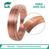 China Alloy Steel Copper Coated  Welding Wire /  H08A AWS EL8 Sub Arc Wire for sale