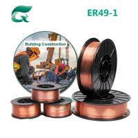 China Solid MIG Welding Wire 1.2MM SG2 ER49-1 CO2 Gas Shielded Copper Steel Alloy Metal ER49-1 Carbon Steel Material for sale