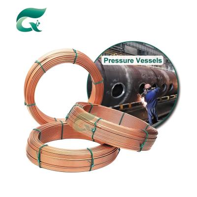 China AWS A5.17 EM12 Copper Coated Welding Wire Low Carbon Steel Subarc Wire for sale