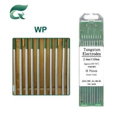 China Green WP Pure Tungsten Electrode 4.8mm Diameter for sale