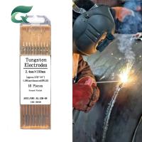 China Golden Yellow WL15 Lanthanum Tungsten Electrode 2.4mm for sale