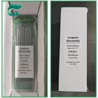 China Blue WL20 Lanthanum Tungsten Electrode 4mm Diameter for sale