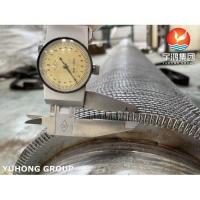 China ASTM A312 TP347 SS409 Serrated Finned Tube For Boiler Economizer for sale