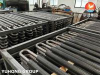 China ASME SA213 T9 SS409 Austenitic U Bend Solid Fin Tube For Heat Exchanger for sale