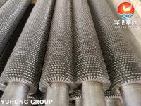 China ASME SA192 Carbon Steel Serrated Type Welding Finned Tubular For Heating Pipe for sale