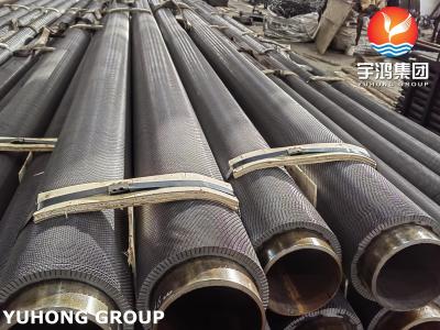 China ASTM A106 Gr B Welding Serrated Finned Tube For Superheater for sale