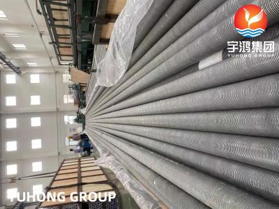 China ASTM A249 TP304 Welded Wound L Embedded Fin Tube For Heat Exchangers for sale