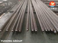 China ASTM A213 TP316L Ferritic and Austenitic Alloy-Steel Longitudinal Finned Tubing API Certificated for sale