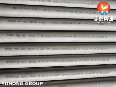 China ASME SB677 TP904L Nickel Alloy Pipe For Marine & Petrochemical for sale