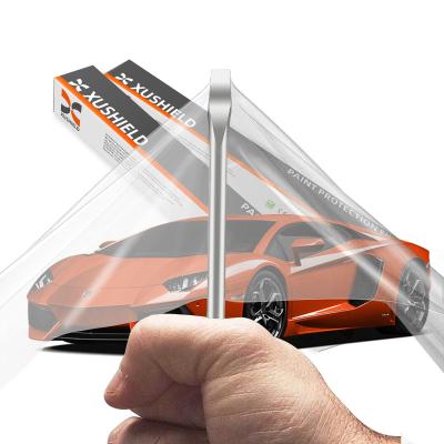 China 8.5mil High glossy hydrophobicity high quality Anti Scratch Heat Repair Clear TPU Car Paint Protection Film for sale