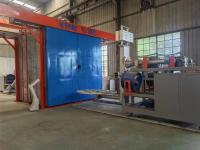 China 55kW Shuttle Rotational Molding Machine for Plastic Chairs & Water Tanks 150L-50,000L Capacity for sale