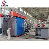China Rotational Rotomolding Shuttle Machine with Siemens S7-1200 Control & Italian Riello Burner for Furniture Manufacturing for sale