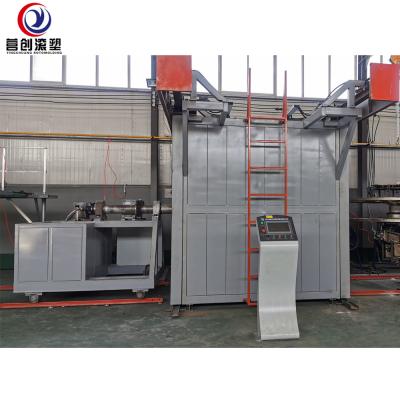 China Industrial Shuttle Rotomolding Machine 1000kg Max Mold Weight for sale