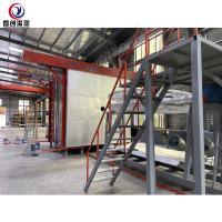 China Shuttle Rotational Automatic Plastic Molding Machine For Multiple Color Water Tank for sale