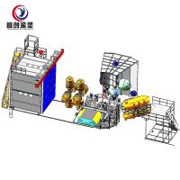 China Plastic Pallets Carrousel Rotational Molding Machine For Making Water Tank for sale
