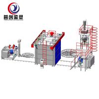 China Bi Axial Rotomoulding Machine 10000L Tank Volume 380V Automatic Rotomolding Equipment for sale