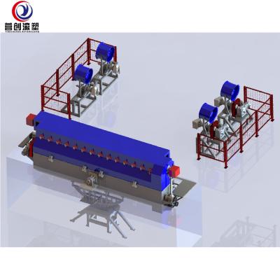 China Low Noise Rock and Roll Rotomoulding Machine 6KW-11KW for Boat Kayak Production for sale